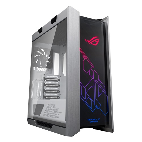 ASUS ROG Strix Helios GX601 RGB White Edition RGB ATX/EATX Mid-Tower ...