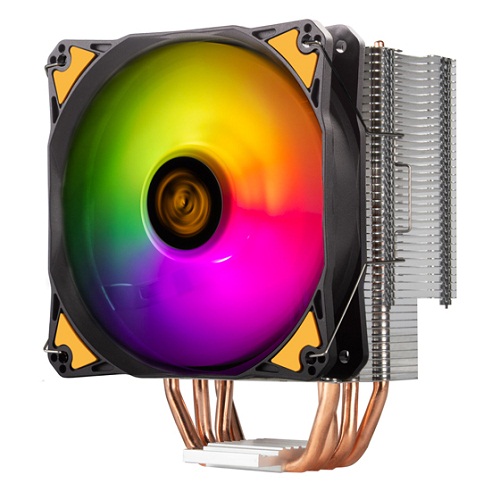 SilverStone AR12-TUF 120mm ARGB Tower CPU Air Cooler, Supports Major Intel And AMD Platforms ...
