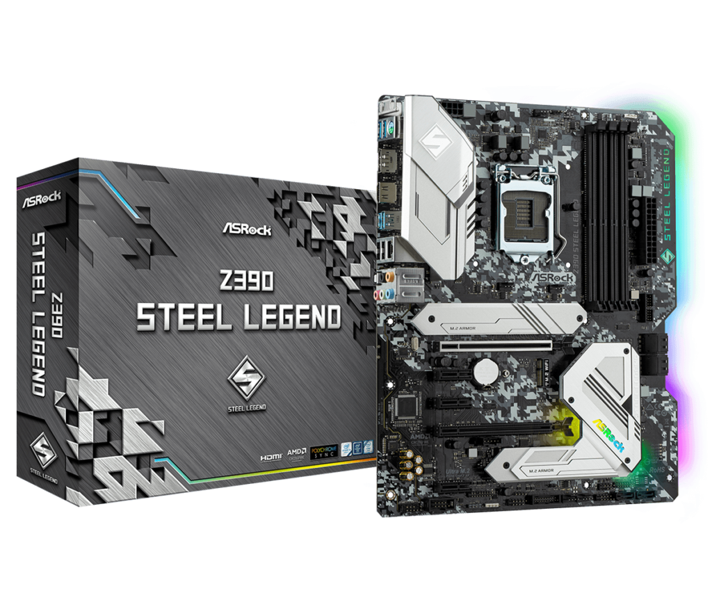 ASROCK Z390 STEEL LEGEND MOTHERBOARD – Starcomp | Electronics and more
