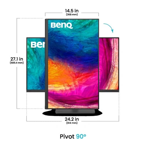 BenQ PD2706QN 27-inch QHD IPS 100Hz 5 ms HDR10 LED Backlight Built-in ...