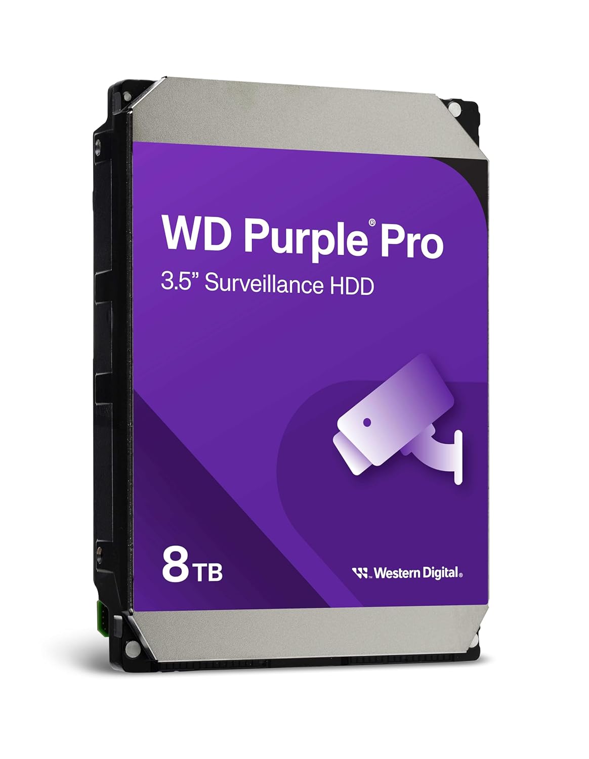 Western Digital WD Purple Pro 8TB 3.5-Inch SATA 7200 RPM 256MB Cache ...