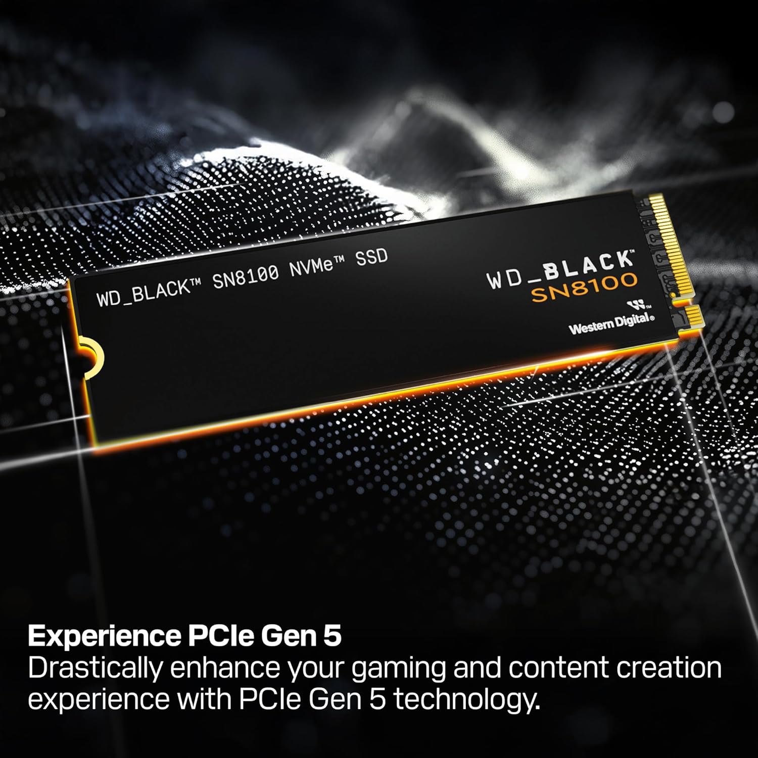 Western Digital WD Black SN8100 4TB M.2 NVMe PCIe Gen5 Without Heatsink Internal SSD ...