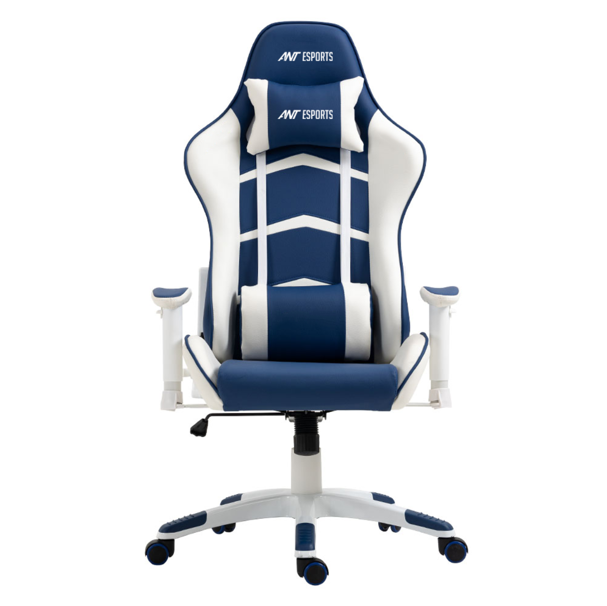 Ant Esports 9077 Ergonomic Multifunctional White & Blue Gaming Chair ...