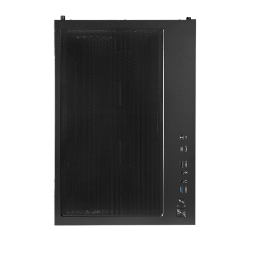 Galax HOF Allsynq ARGB ATX Mid-Tower Tempered Glass Side Panel Black Cabinet With ARGB Fans ...