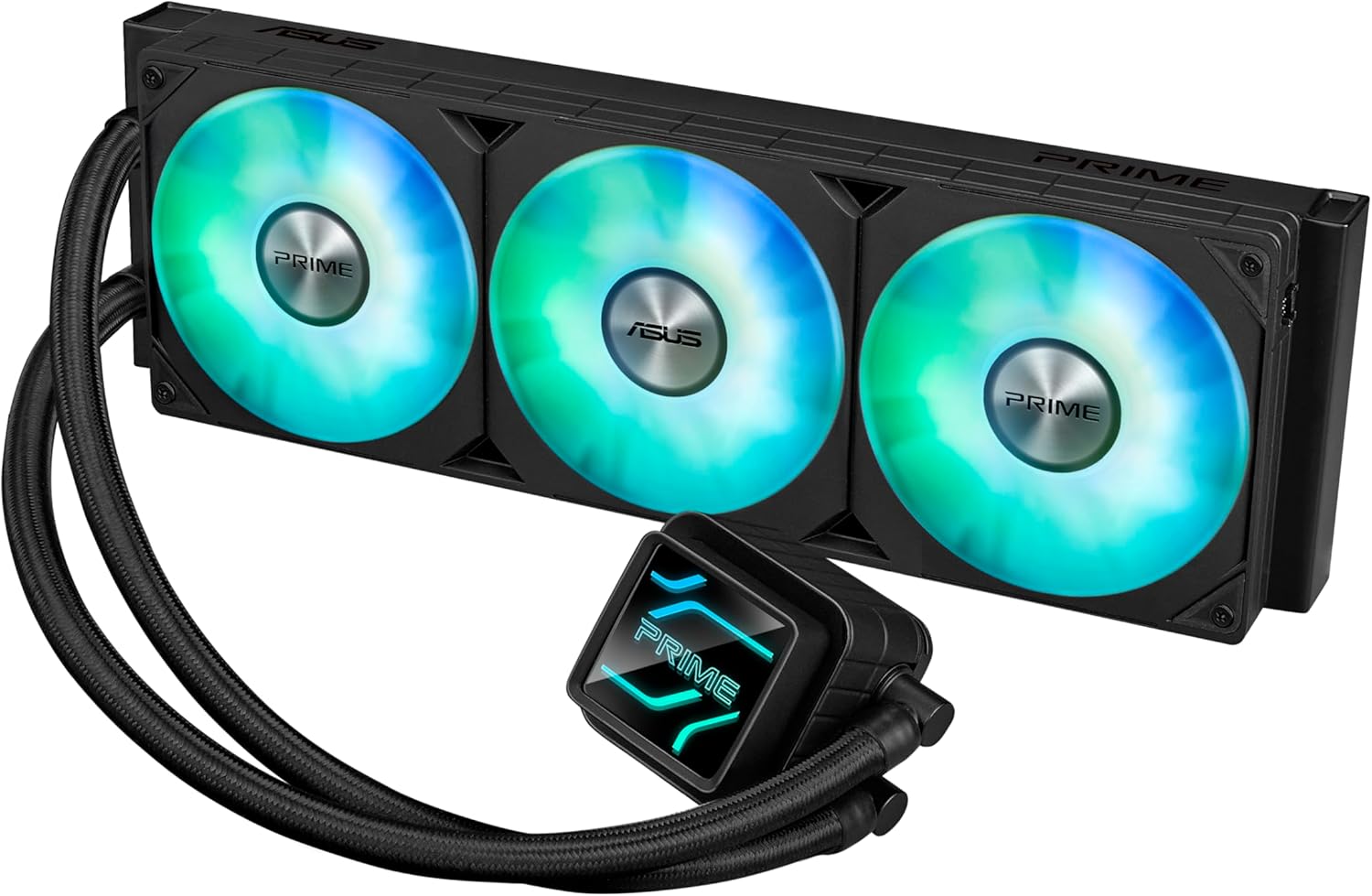 Asus Prime LC 360 ARGB All-in-one AIO Black CPU Liquid Cooler With High ...