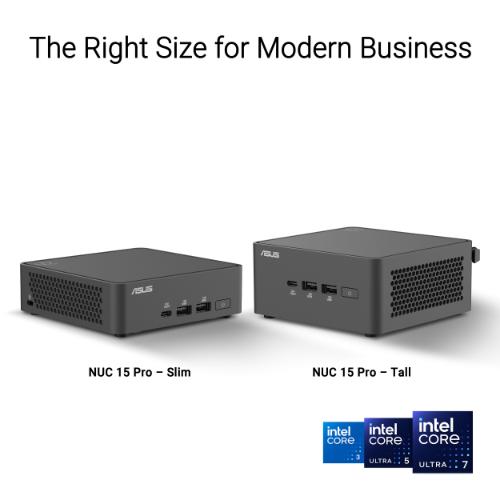 Asus NUC 15 PRO NUC15CRHU7 Mini PC Barebone Kit With Intel Core ULTRA 7 ...