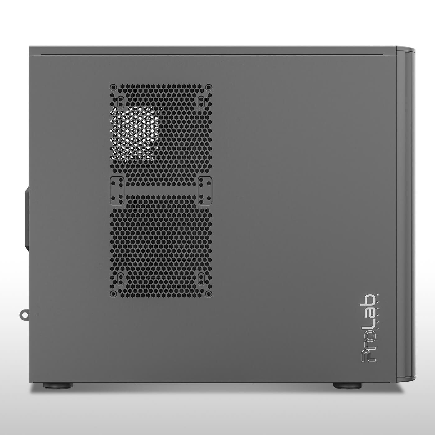 ProLab Design AI838 Micro-ATX Mid-Tower Workstation PC Case – Starcomp ...