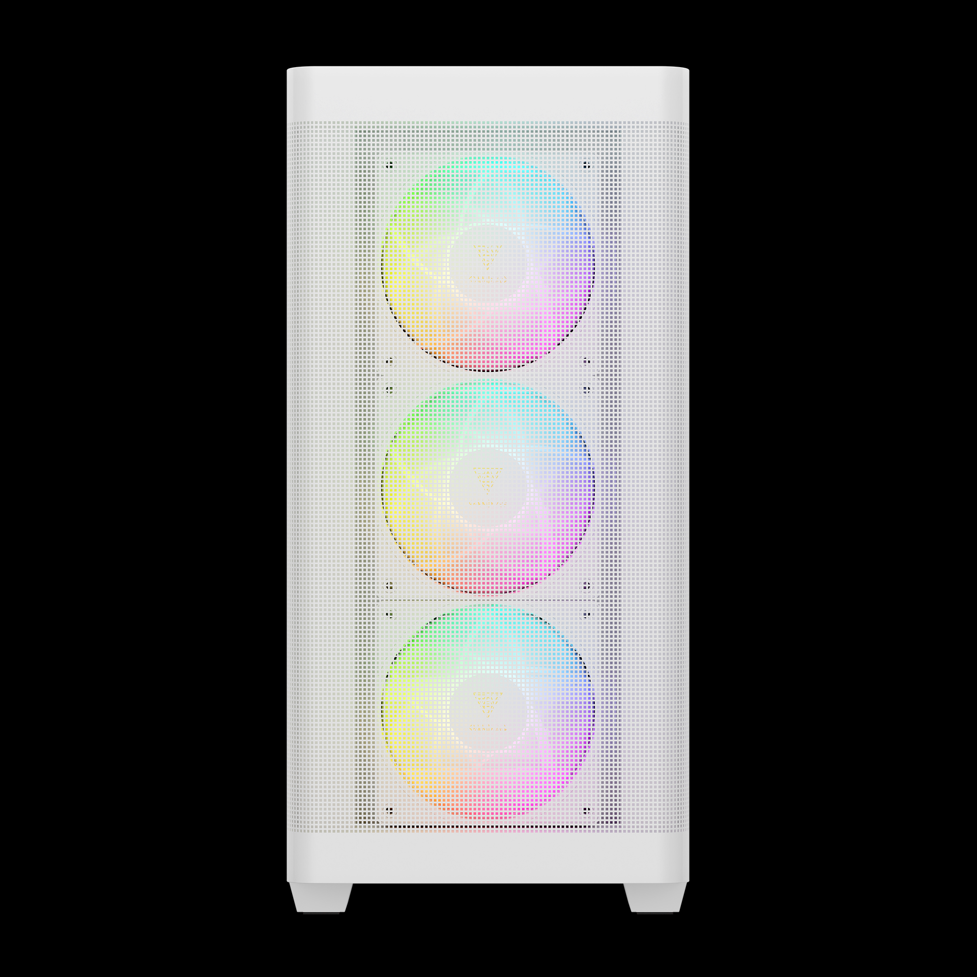 Gamdias ATHENA M3 WH E-ATX MID Tower Tempered Glass Side Panel White Pc ...