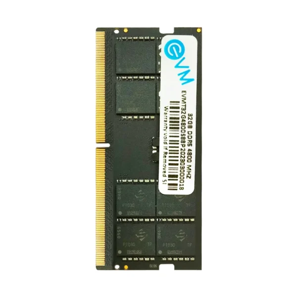 EVM 32GB DDR5 4800MHz CL19 Laptop RAM ( EVMT32G4800S88P ) – Starcomp ...
