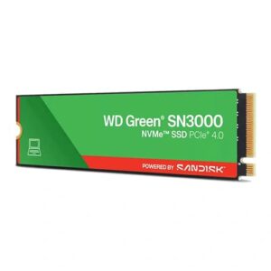 Western Digital WD Green SN3000 2TB M.2 NVMe PCIe Gen 4 Internal SSD ( WDS200T5G0E ) – Starcomp ...