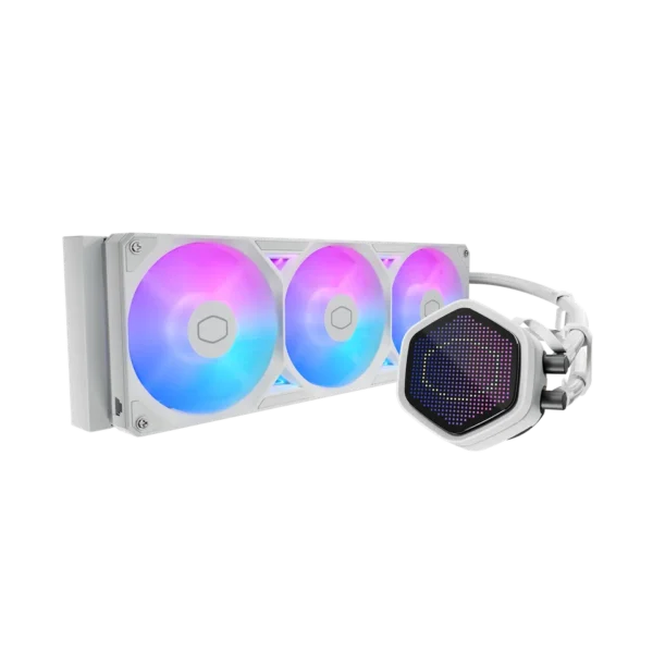 Cooler Master MasterLiquid Atmos II Pixel LED 360 Pixel LED 360mm White ...